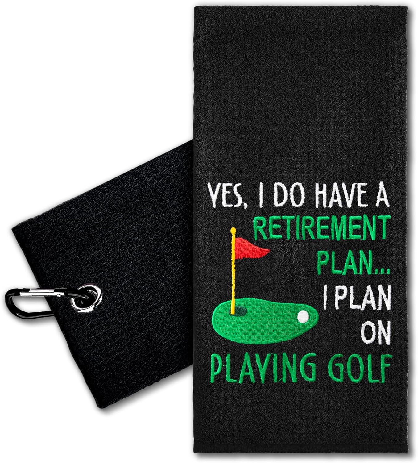 Amazon.com: ERHACHAIJIA Yes I'd Have A Retirement Plan Embroidered Golf ...