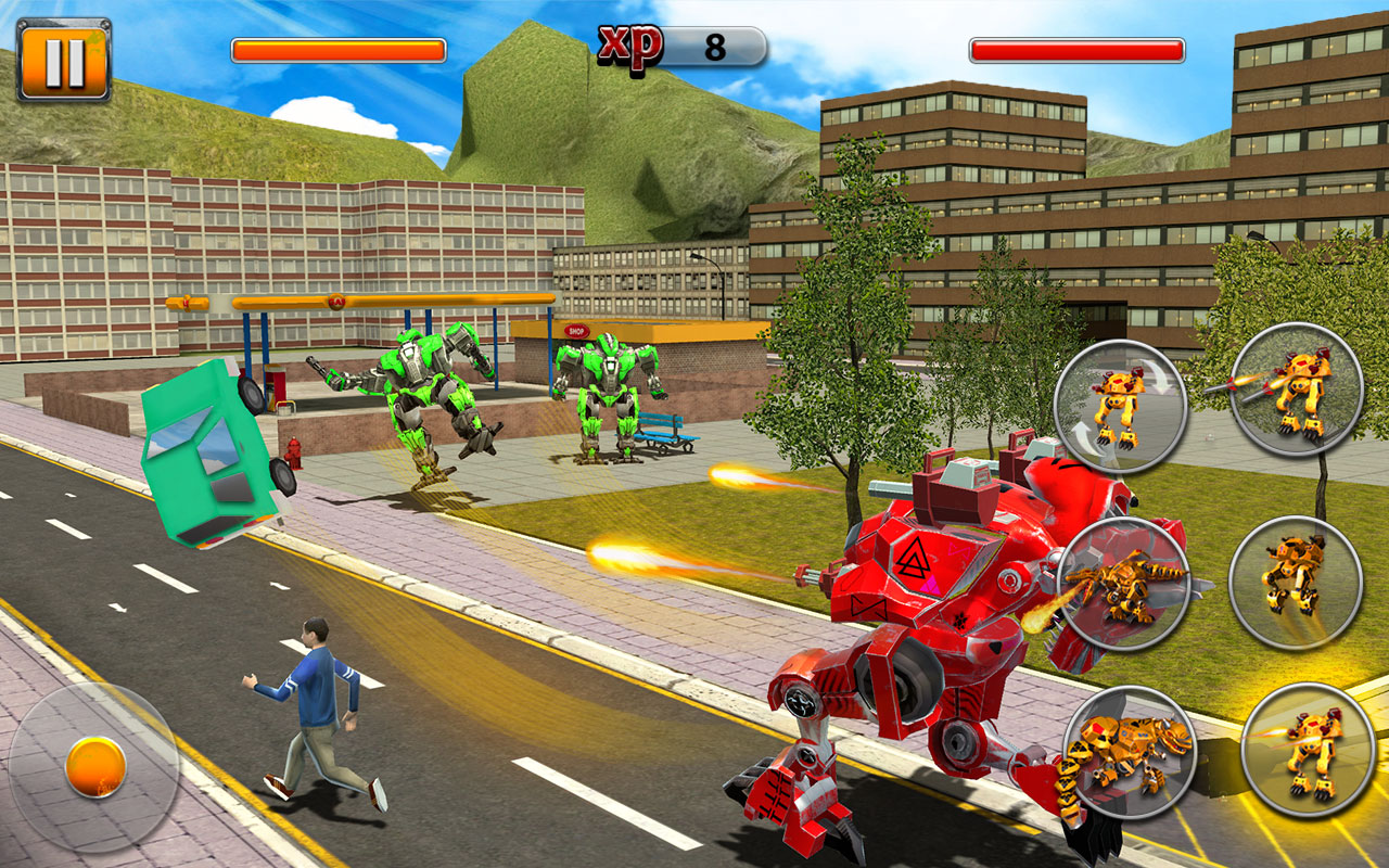 Scary Dino Robot 3D : City Battle 2018 - App on the Amazon Appstore