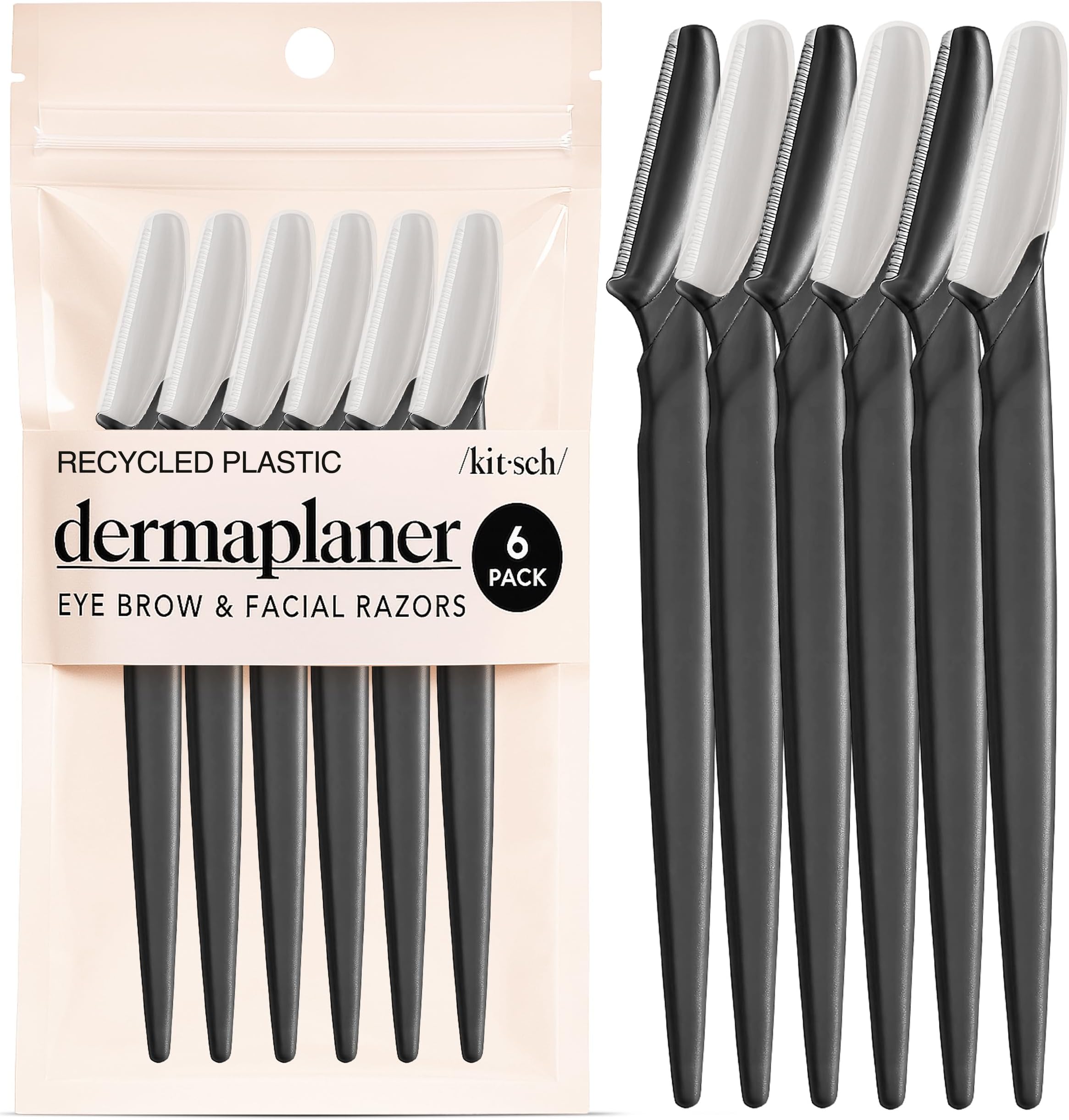 Amazon.com: Kitsch Dermaplane Razor for Women Face - Face Razors for ...