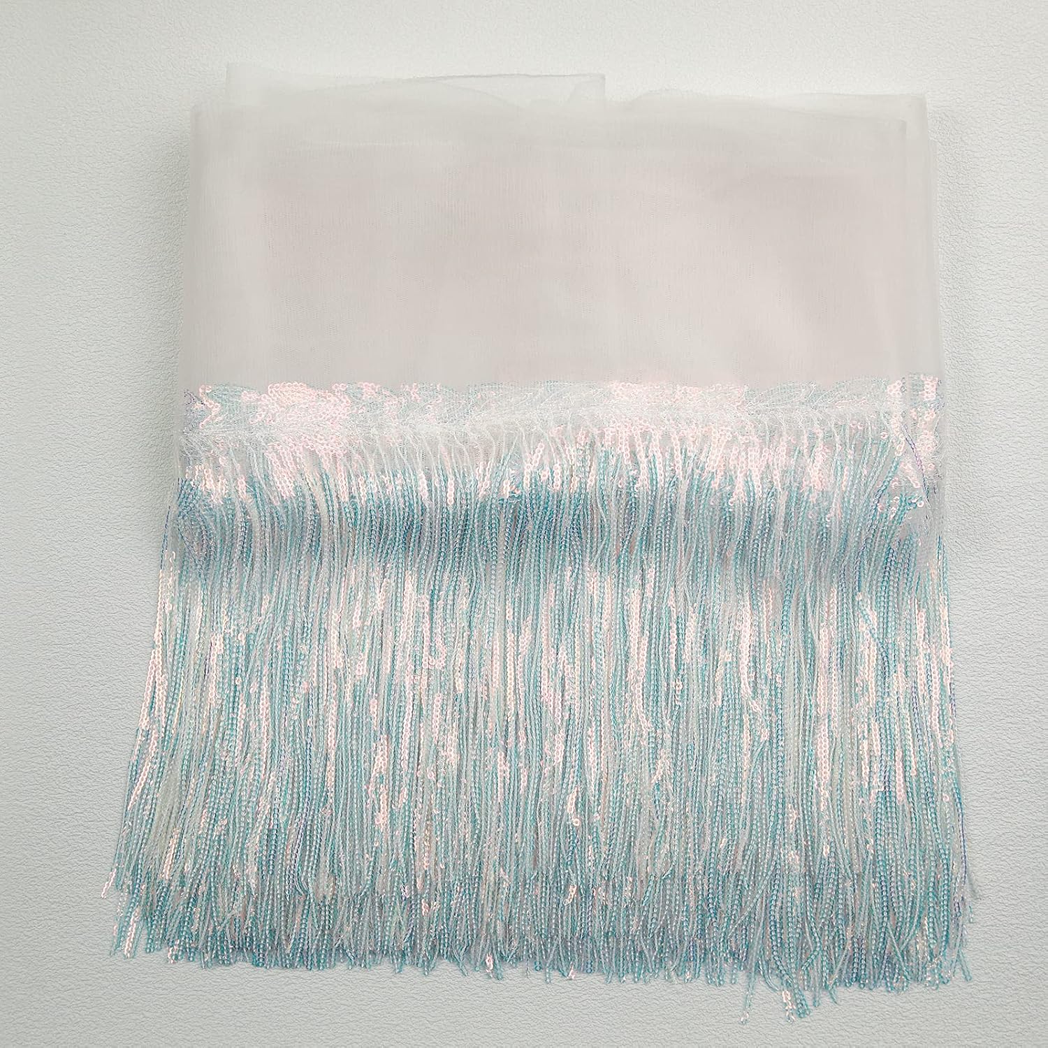 Amazon.com: WELROG Sewing Fringe Trim 5 Yards - Sequins Lace Tassel ...