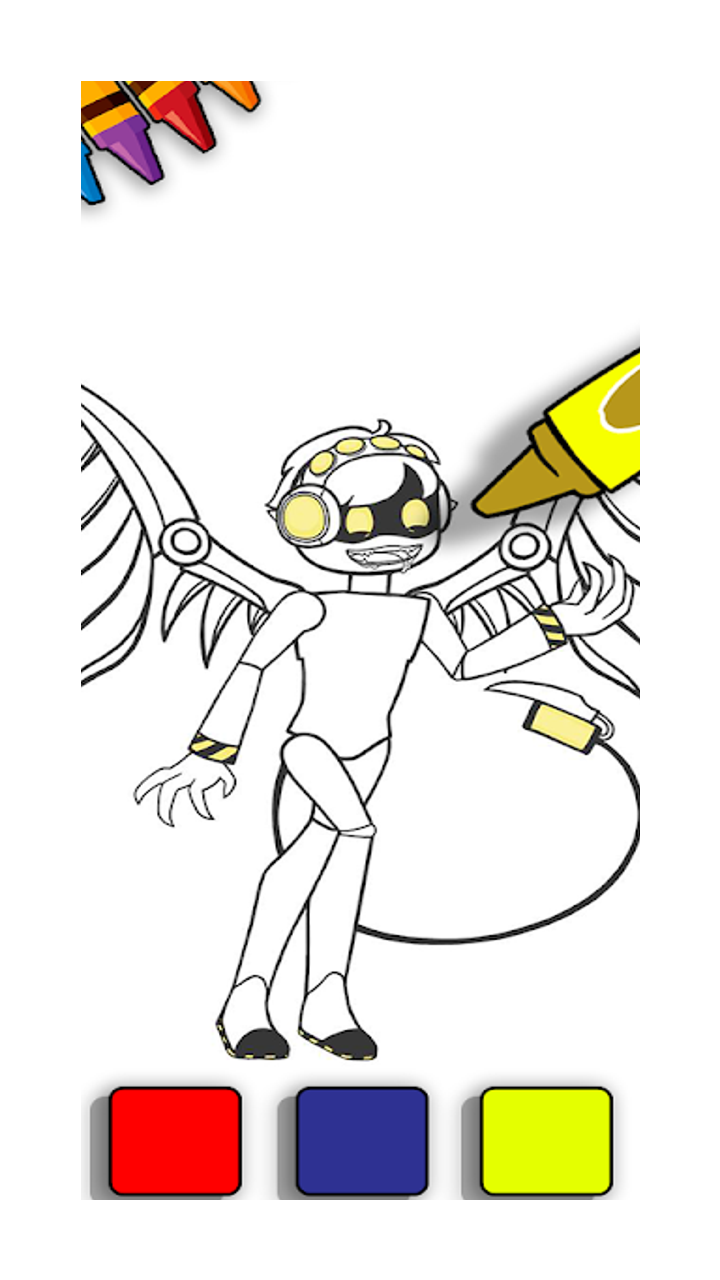 Murder Drones coloring book - Aplicativo na Amazon Appstore