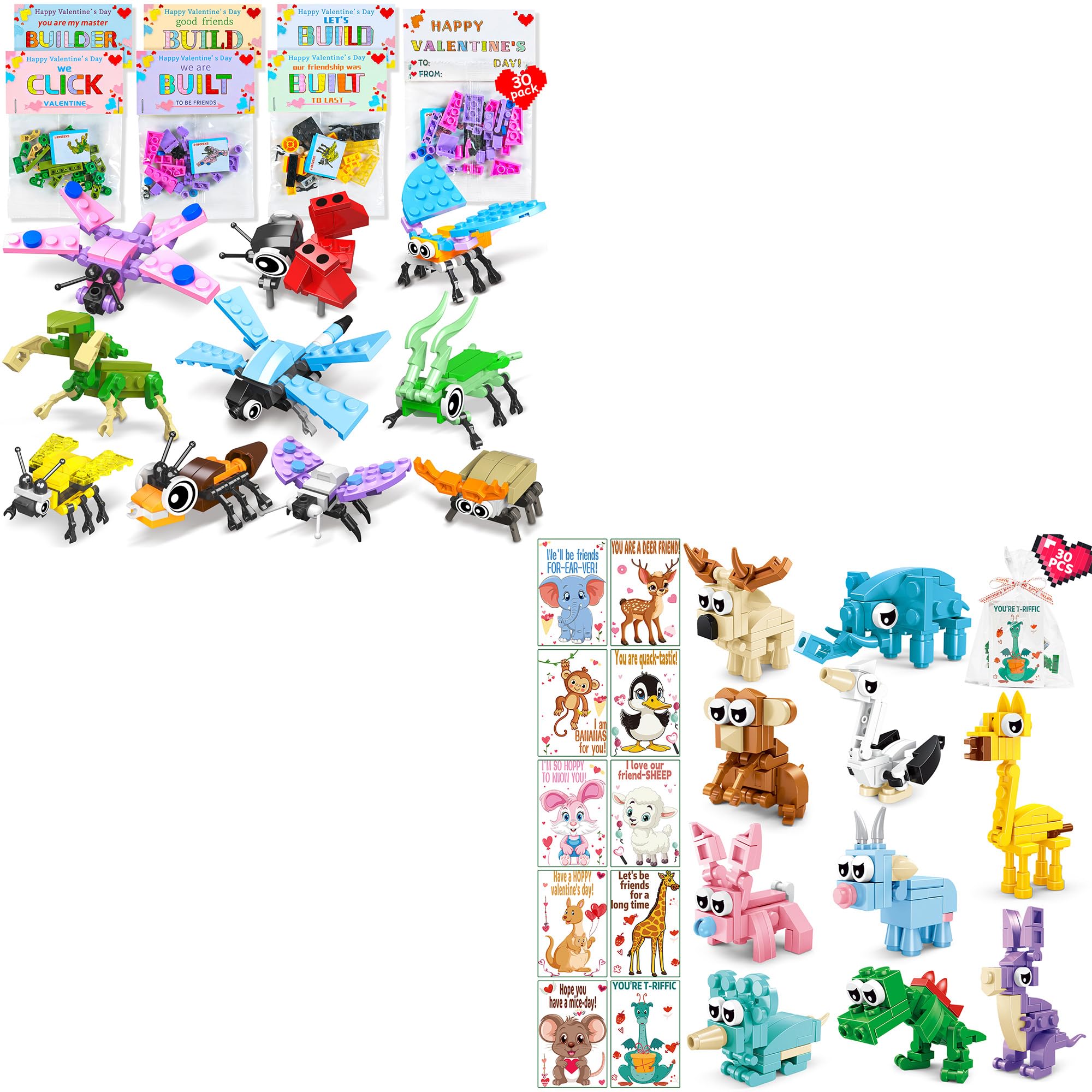 Amazon.com: AYGXU Valentines Day Gifts for Kids Classroom-60pcs ...