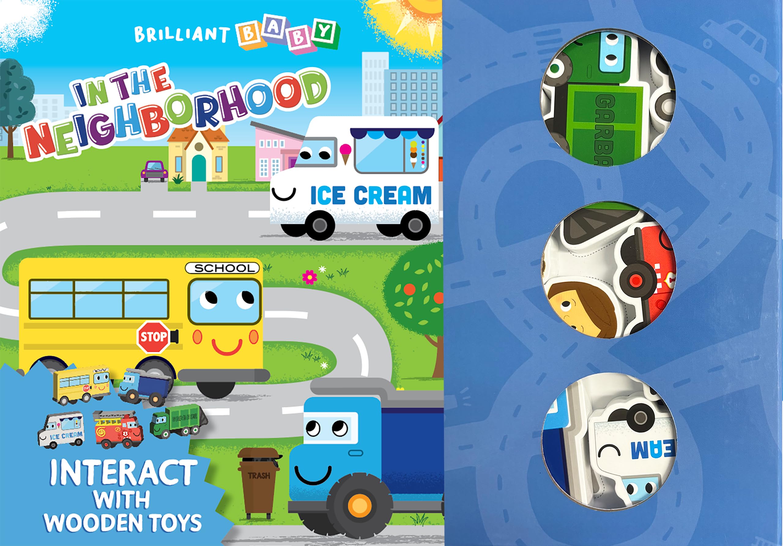 Little Hippo Books In the Neighborhood | Interactive Toddler Books with ...