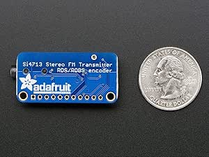 Amazon.com: Adafruit Stereo FM Transmitter with RDS/RBDS Breakout ...