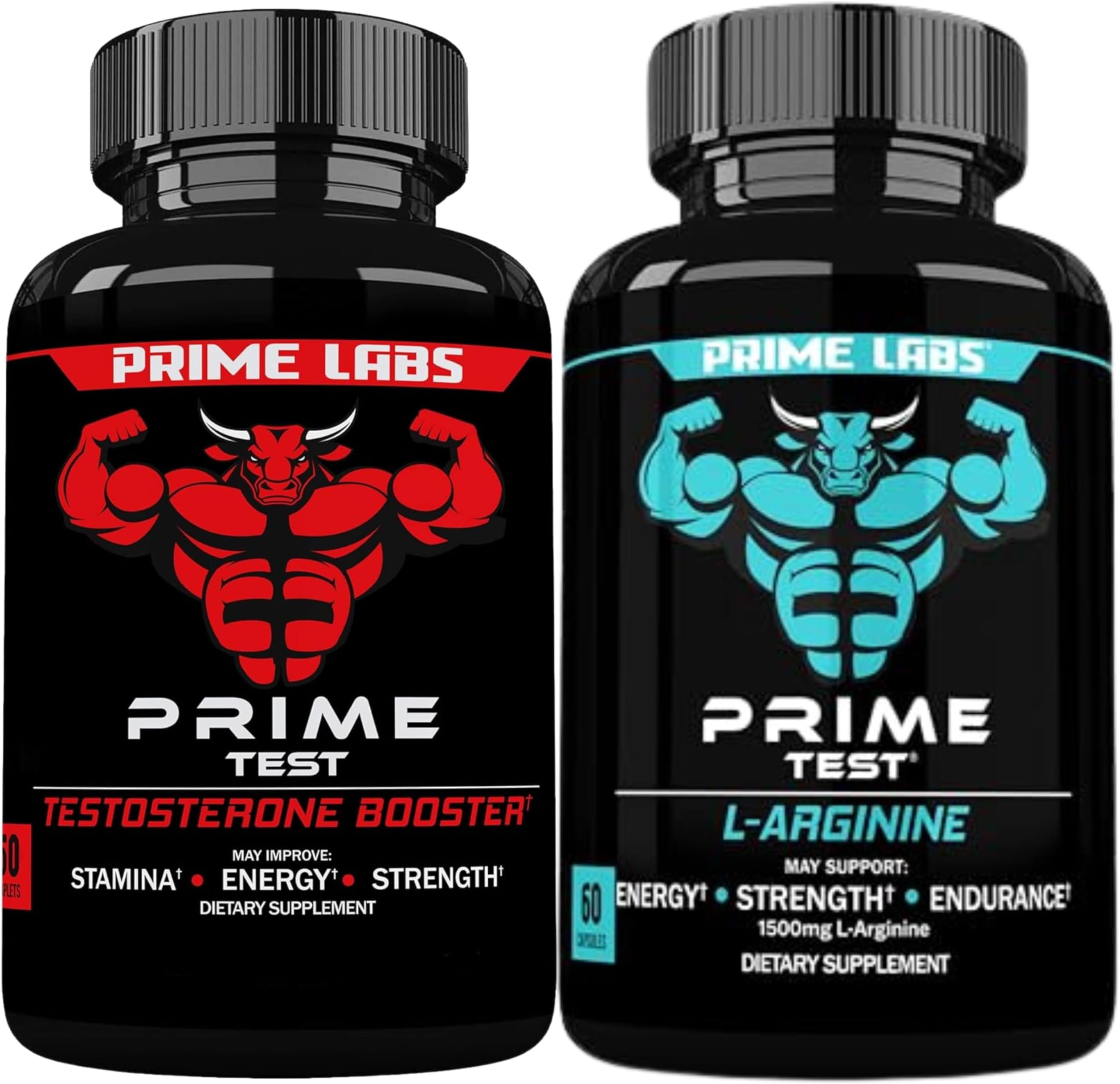 Amazon.com: Prime Labs Prime Test Testosterone Booster + L Arginine ...