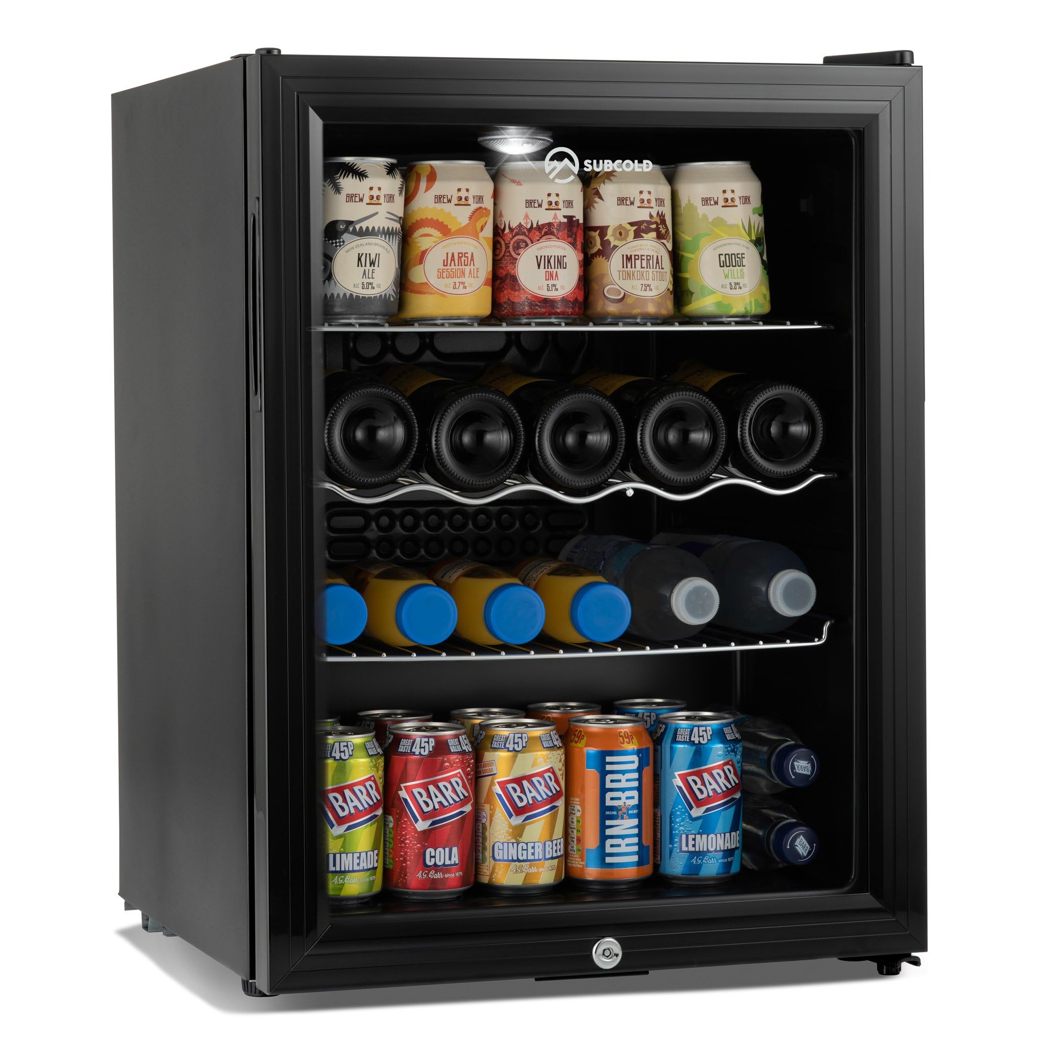 Subcold Super65 LED - Table-Top Fridge | 65L Beer, Wine & Drinks Fridge ...