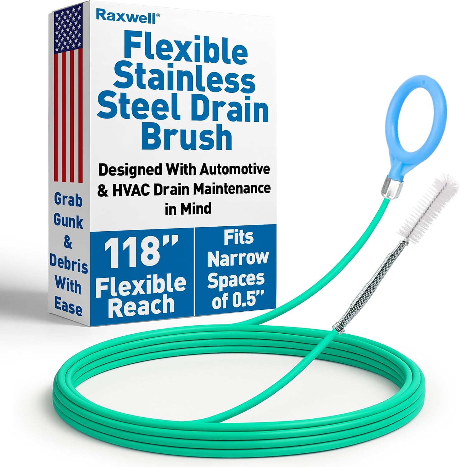 Amazon.com: Raxwell Auto Sunroof Drain Cleaning Tool - 118 Inch ...
