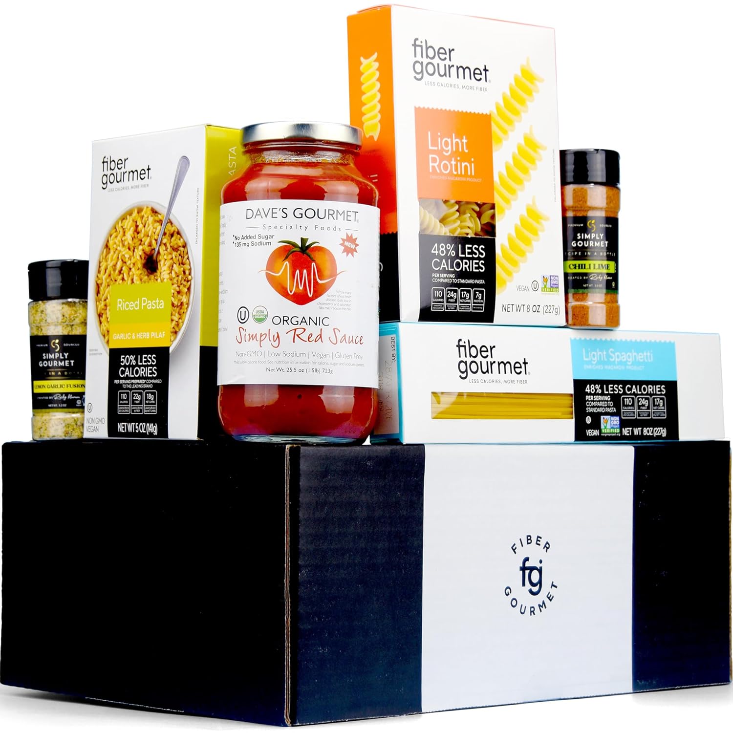 Amazon.com : Fiber Gourmet Variety Box - Unique Gifts Box - Holiday ...