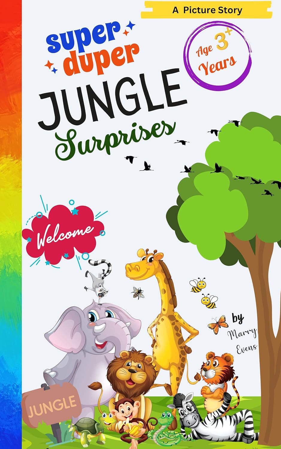 Super Duper Jungle Surprises: A Jungle Book Picture Story for Kids to ...