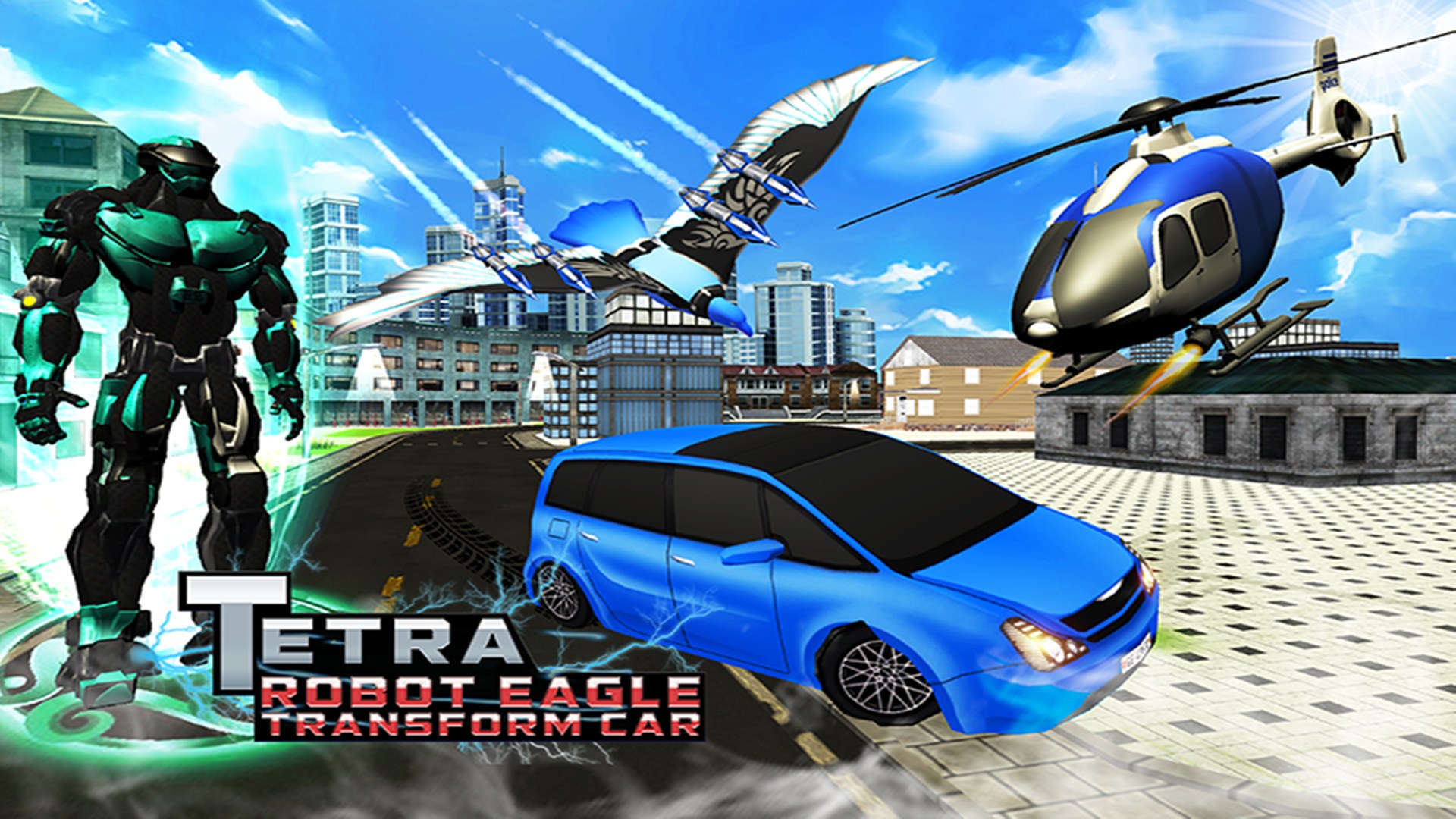 Tetra Eagle Robot Transform Car - App on Amazon Appstore