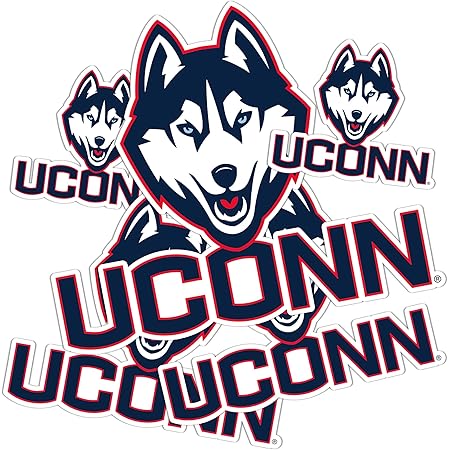 Amazon.com: University of Connecticut Sticker UConn Huskies Stickers ...