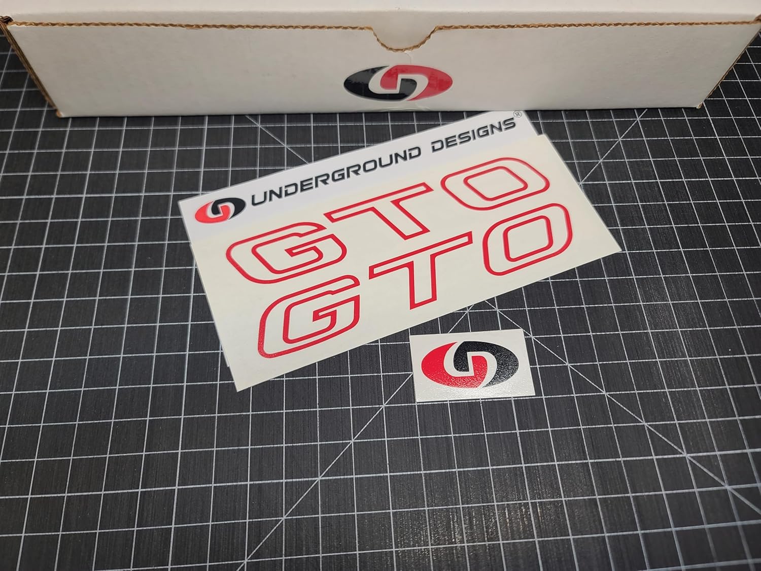 Amazon.com - GTO Decals (2pk) Spoiler Fender 6" Accent Stickers Fits ...