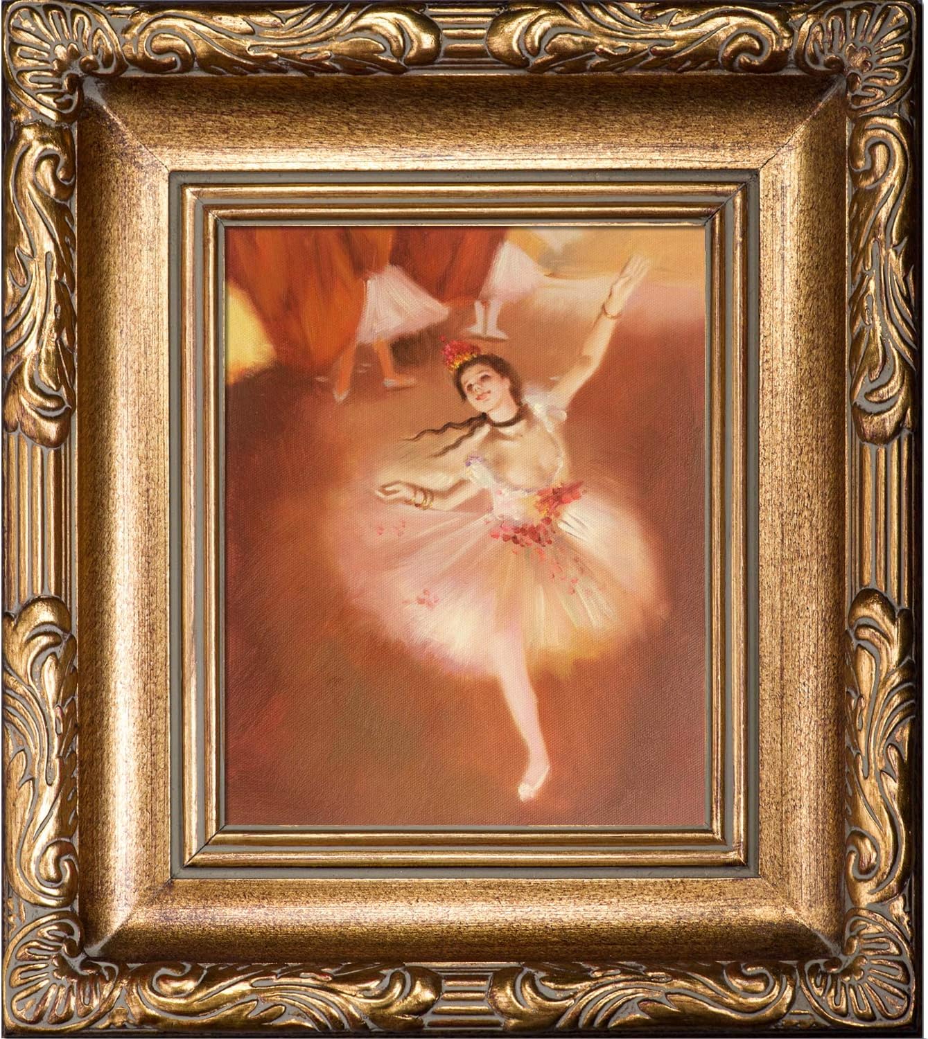 Amazon.com: overstockArt Star Dancer on Stage Canvas with Florentine ...