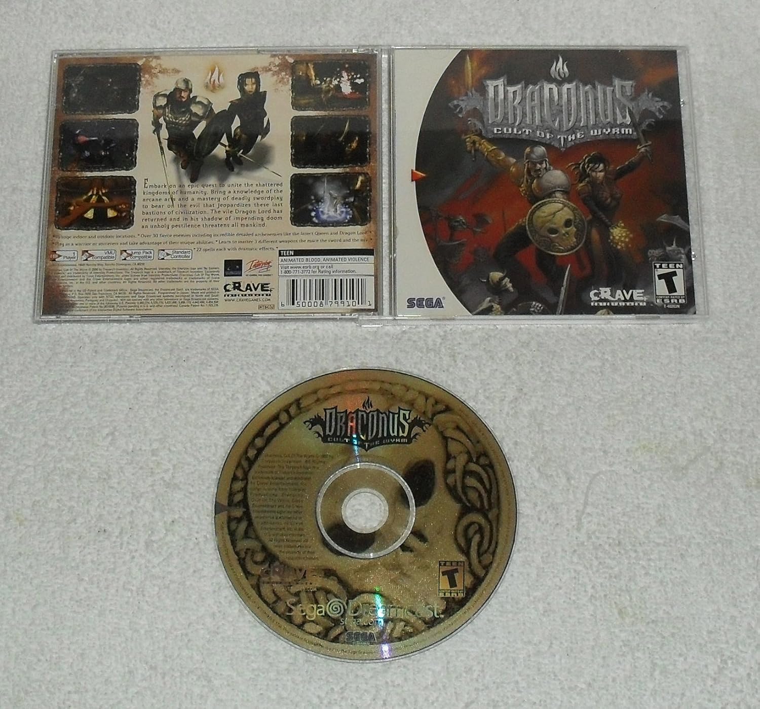 Amazon.com: Draconus: Cult of the Wyrm : Sega Dreamcast: Video Games