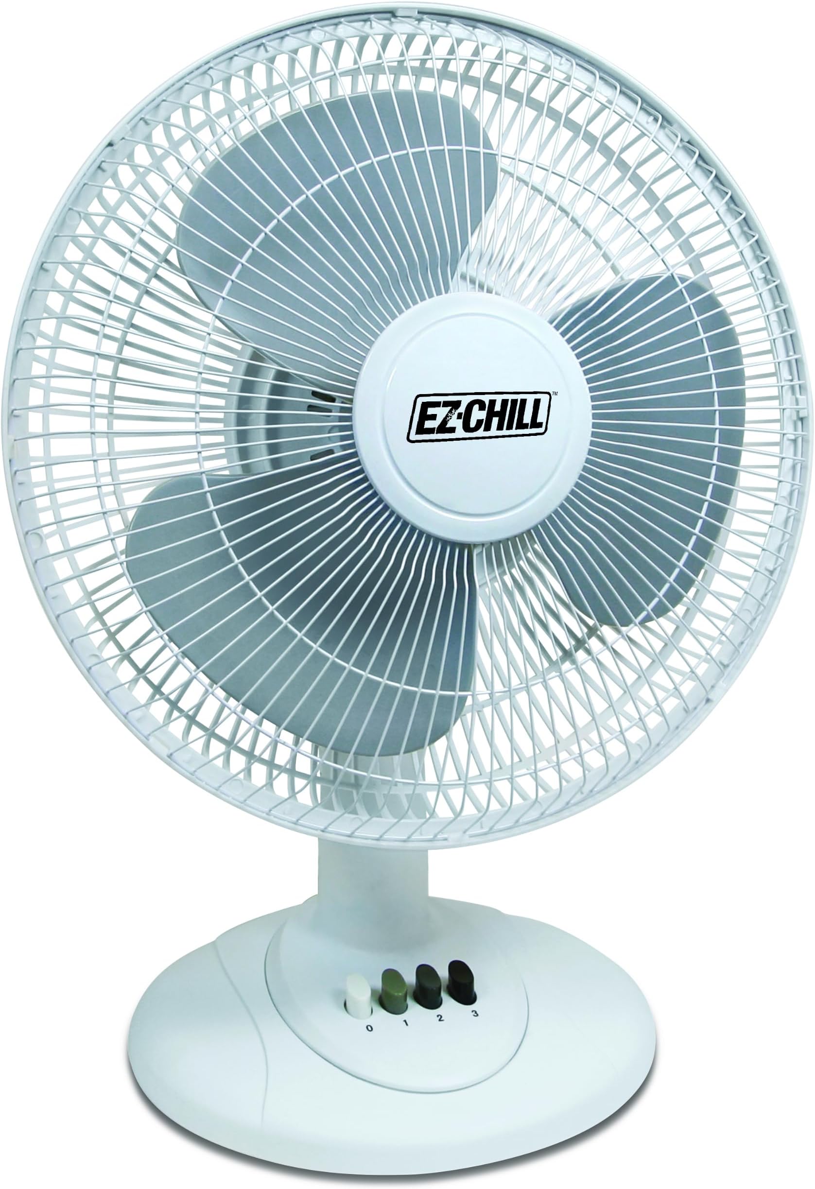 Amazon.com: Brentwood Kool Zone Oscillating Desk Fan 3-Speed, 12-inch ...