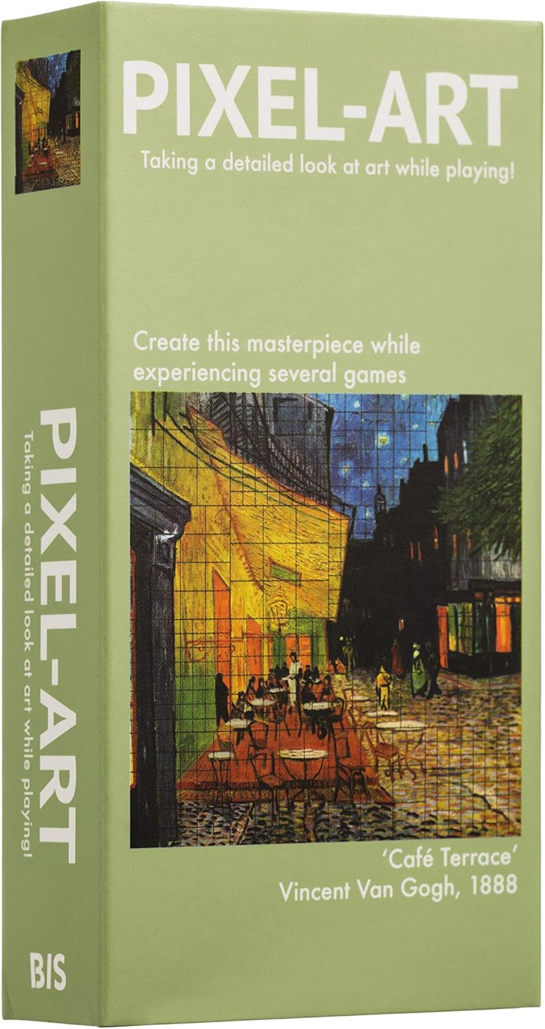 Amazon.com: Laurence King Publishing Pixel-Art Game - Café Terrace at ...