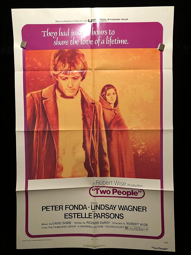 Two People 1973 Original Vintage One Sheet Movie Poster, Peter Fonda ...