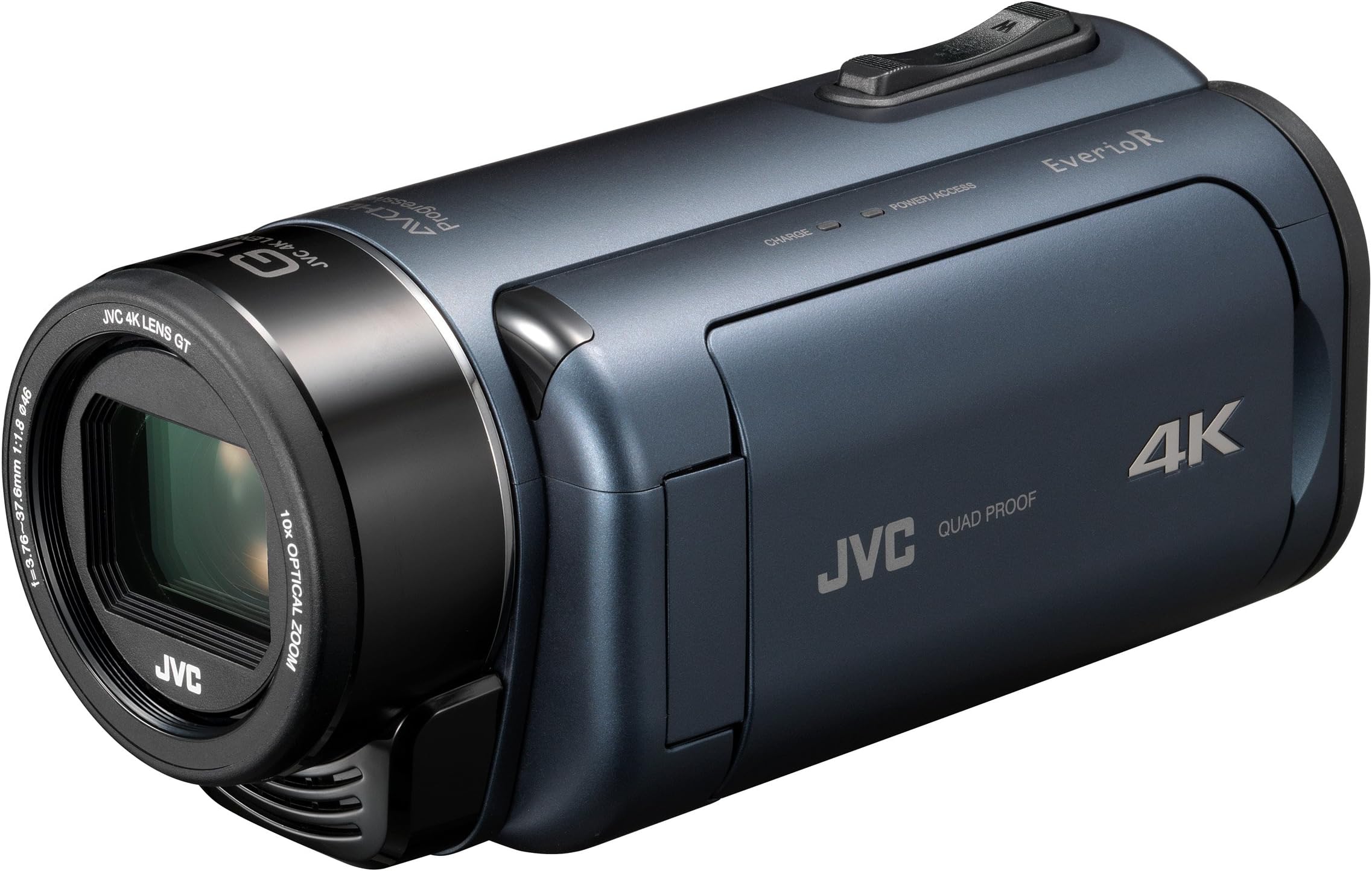 Amazon | JVCKENWOOD JVC ビデオカメラ Everio R 4K撮影 防水 防塵 ディープオーシャンブルー GZ ...
