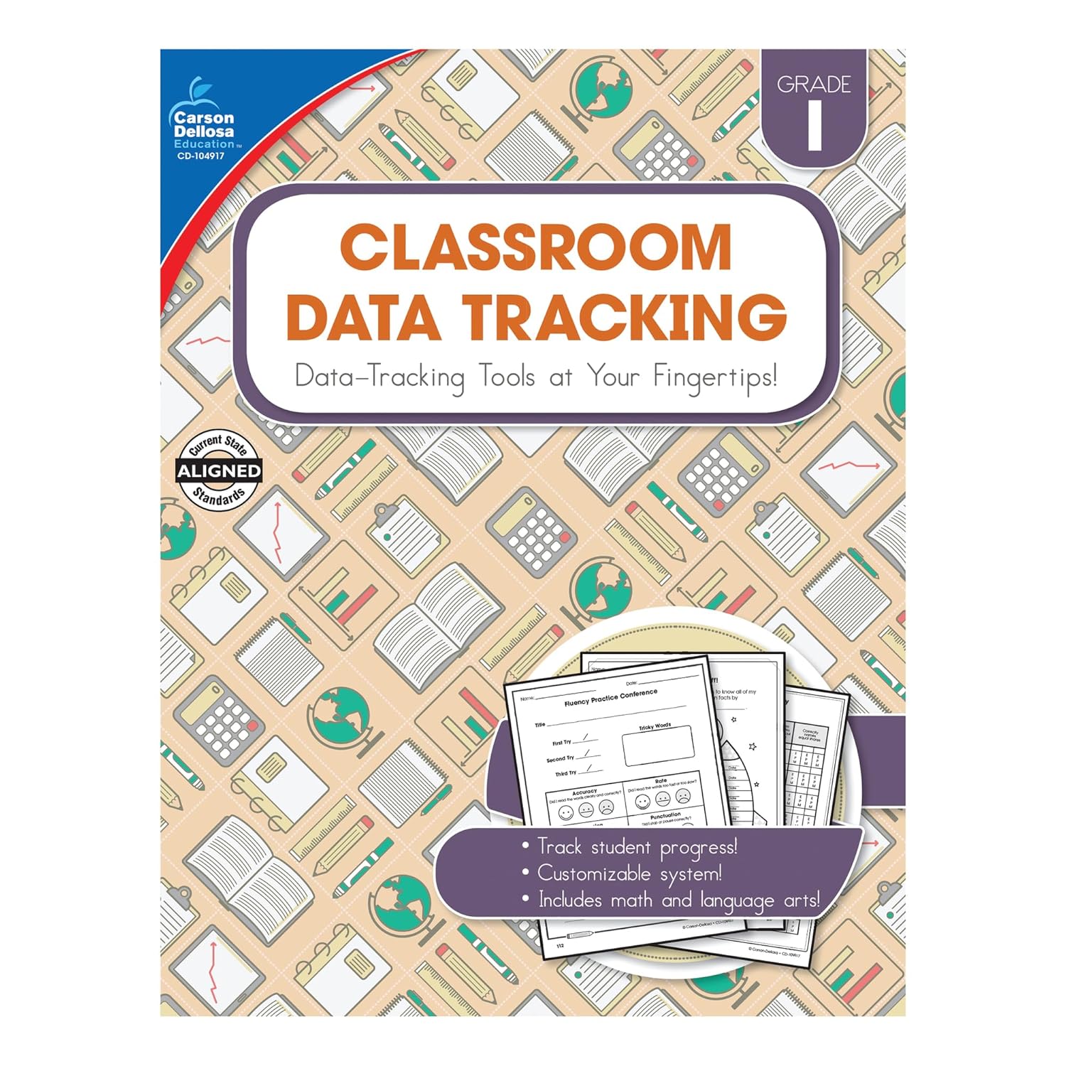 Amazon.com: Classroom Data Tracking, Grade 1: 9781483834399: Carson ...