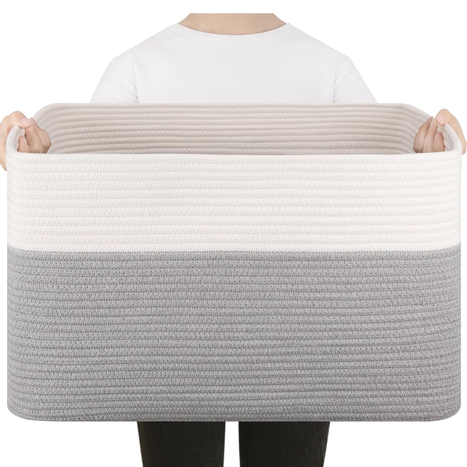 Amazon.com : SIXDOVE 75L Large Blanket Basket, Toy Basket Bin for Kids ...