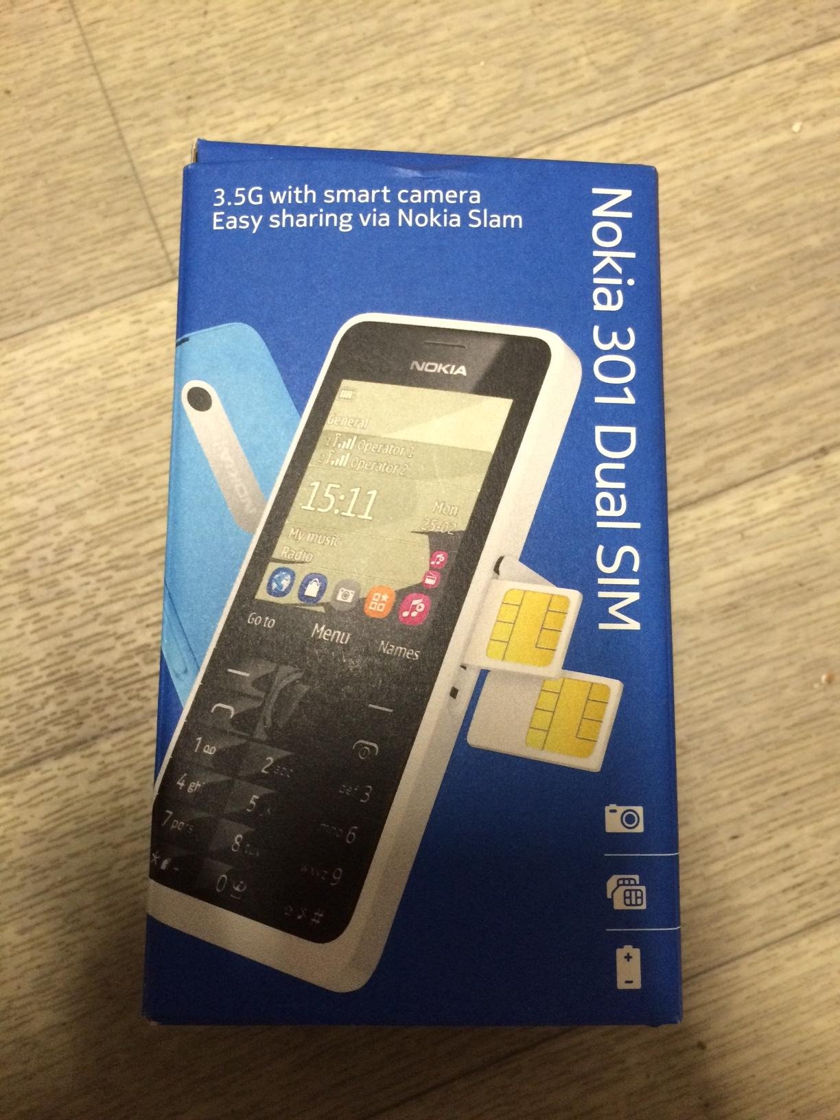 Nokia White 2013 NOKIA 210 ASHA DUAL SIM DUALBAND UNLOCKED GSM PHONE: