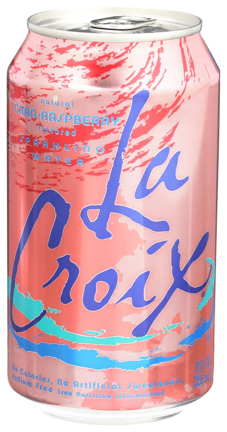Amazon.com: La Croix Sparkling Water, Cran-Raspberry, 12 fl oz ...