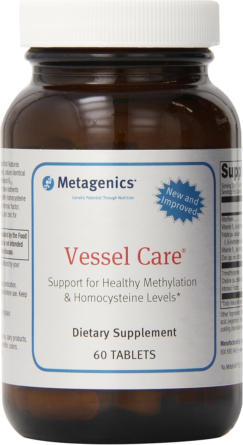 Amazon.com: Metagenics Vessel Care Supplement, 60 Count : Health ...
