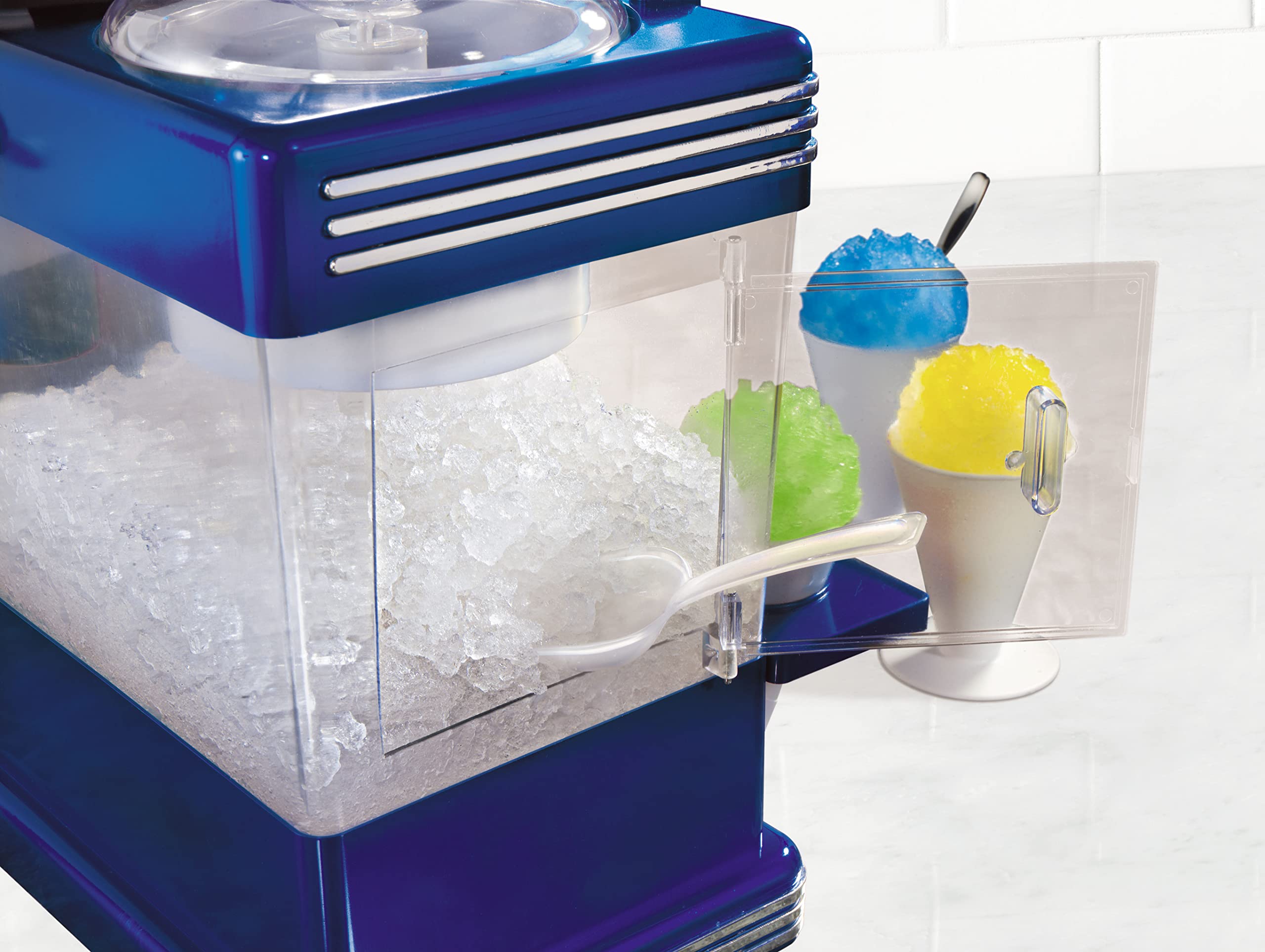 Snapklik.com : Snow Cone Shaved Ice Machine - Retro Table-Top Slushie ...