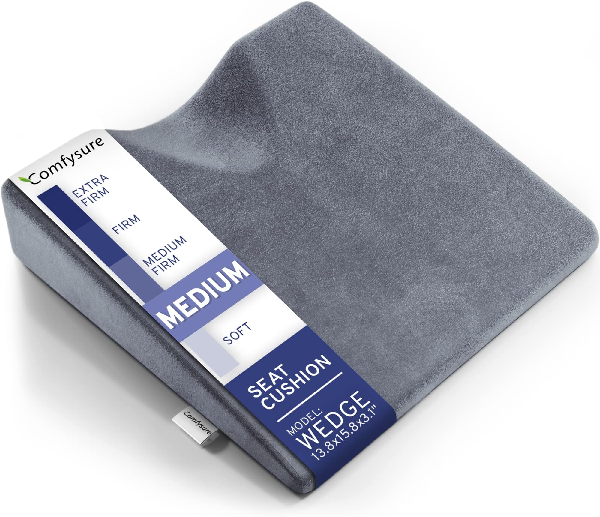 11 Degree Seat Wedge, High Density Foam Black Cushion, Wedge Chair ...