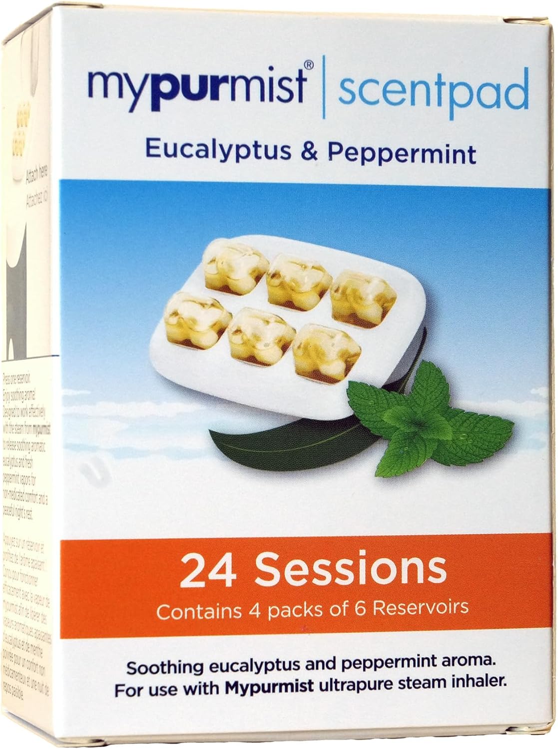 Amazon.com: Mypurmist ScentPad, Eucalyptus and Peppermint for use with ...