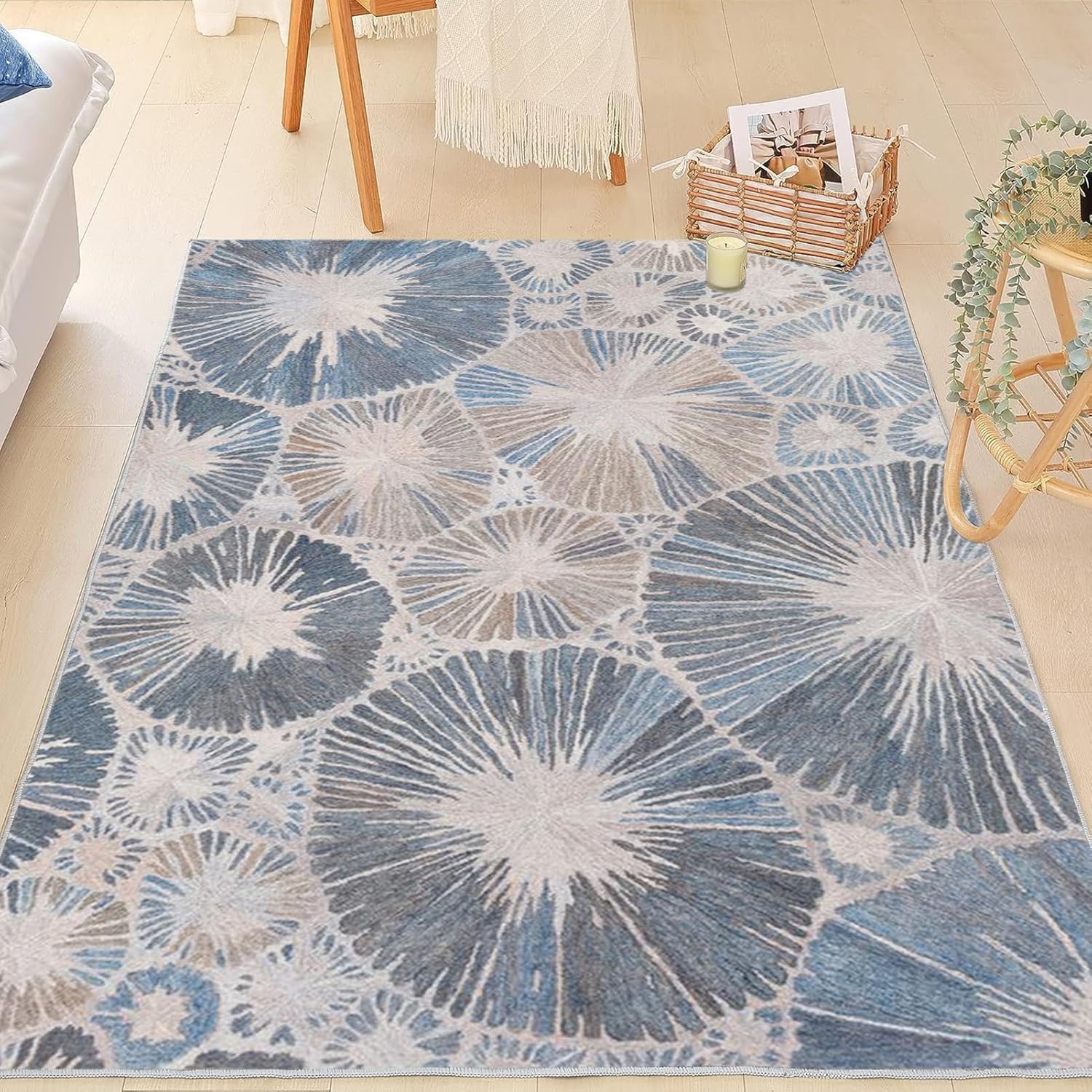 Amazon.com: Oriental Small Area Rug - 2x4 Rug Non Slip Entryway Rugs ...