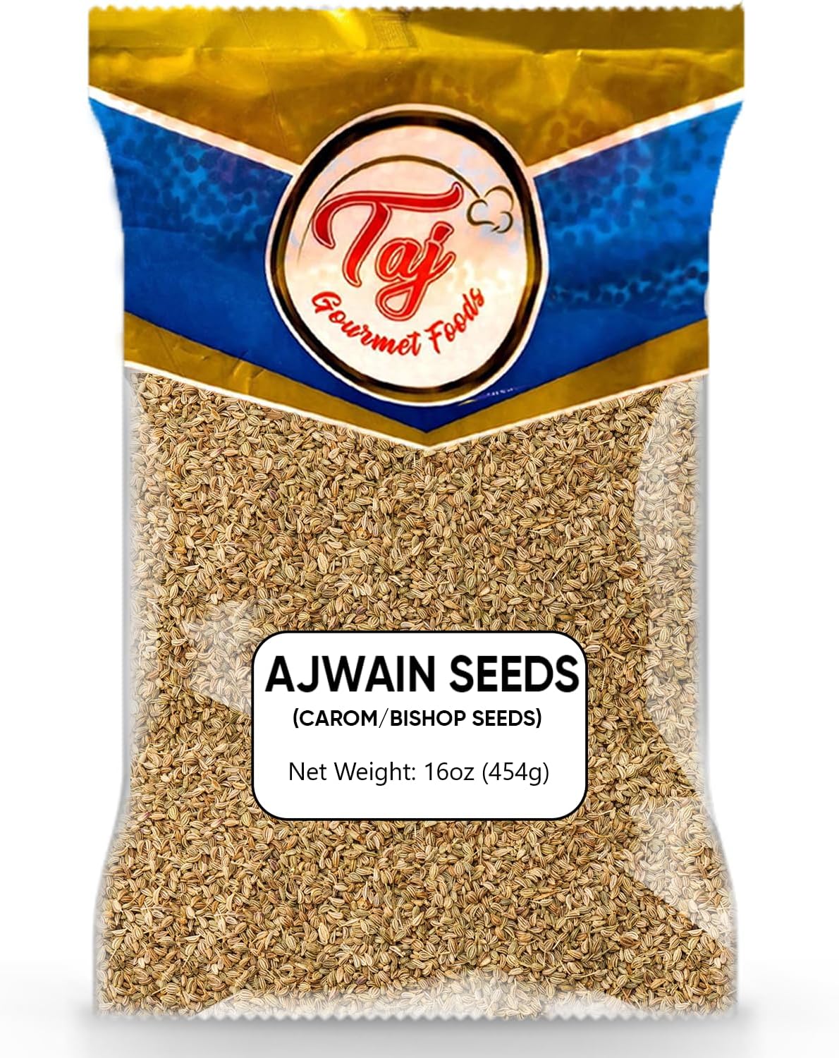 Amazon.com : TAJ Ajwain Seeds | Whole Carom Seeds | Bishop Seeds | 16 ...