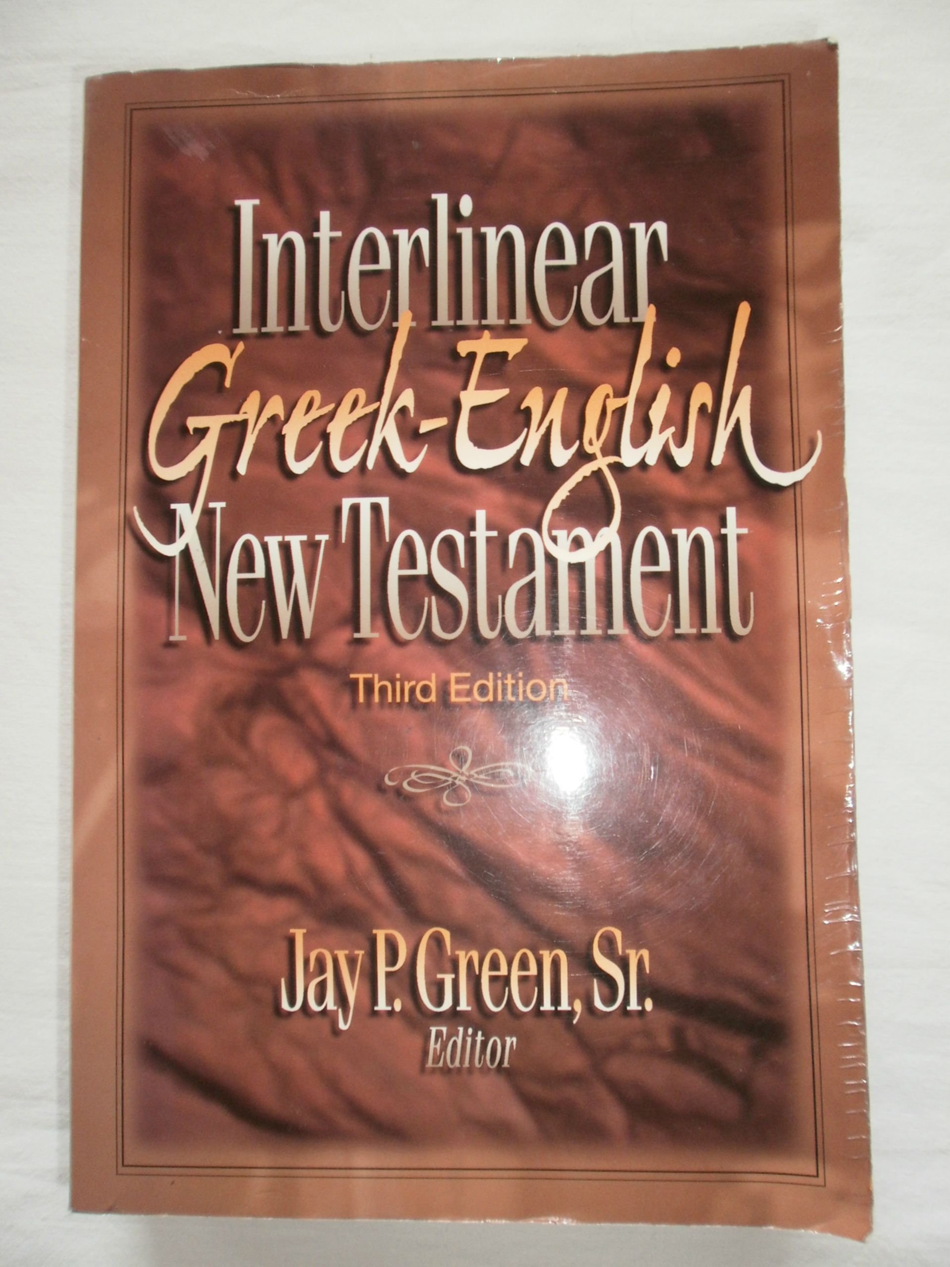 Interlinear Greek-English New Testament: Green, Jay P.: 9780801021381 ...