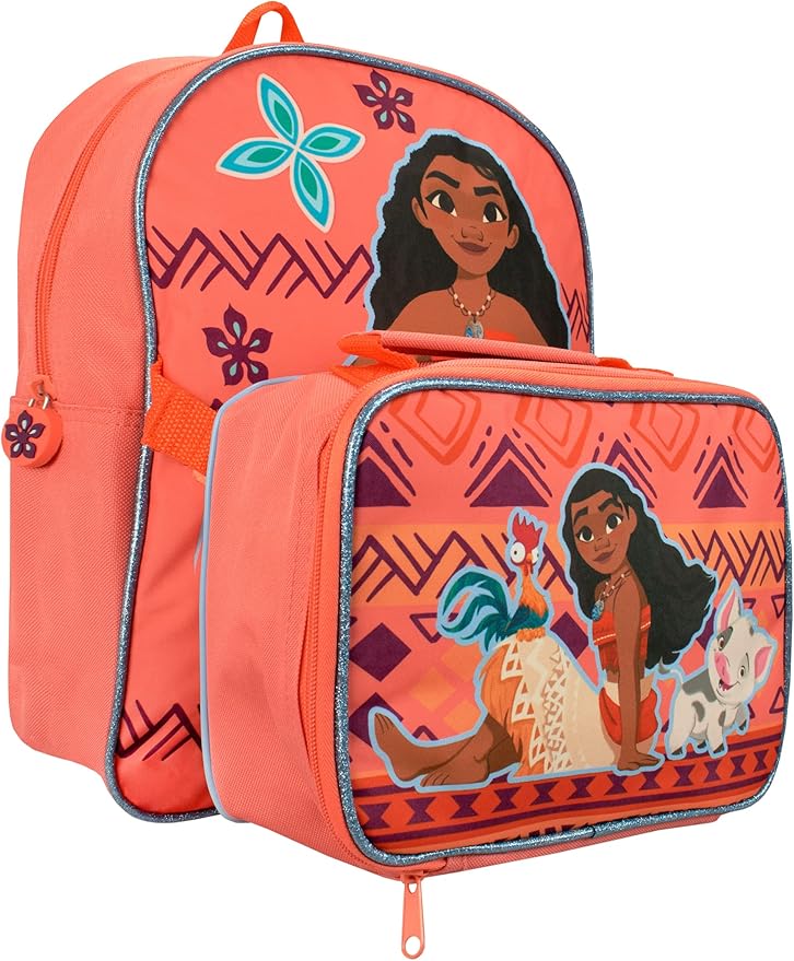Amazon.com | Disney Kids Backpack and Lunchbag Set Moana | Kids' Backpacks