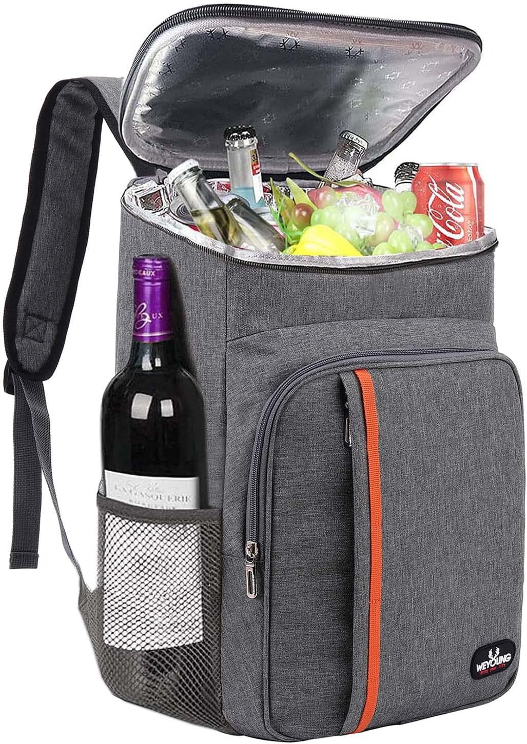 Amazon.com: Semikk Insulated Cooler Backpack Leakproof Cooler Bag ...