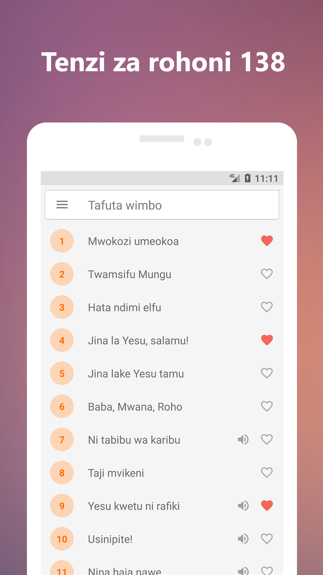Tenzi za Rohoni - App on the Amazon Appstore