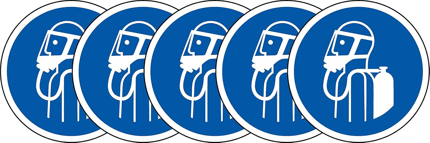 ISO Safety Label Sign - International Use self-contained breathing ...