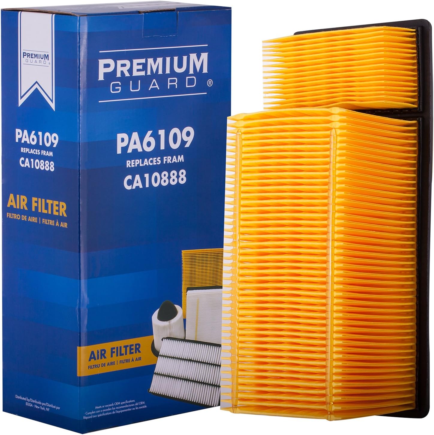 Amazon.com: PG Engine Air FIlter PA6109 | Fits 2016-11 Ford F-350 Super ...