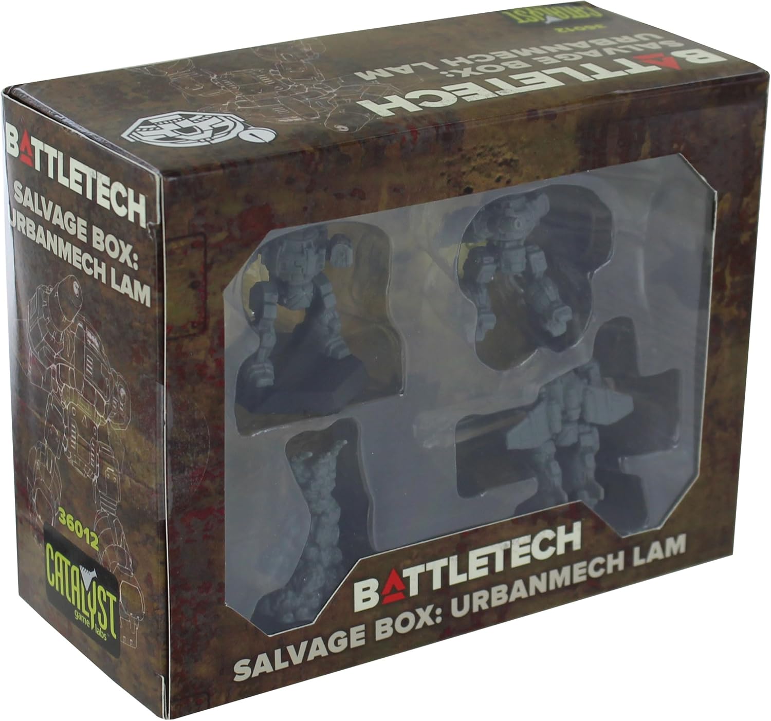 Catalyst Game Labs BattleTech Salvage Box: Urbanmech Lam