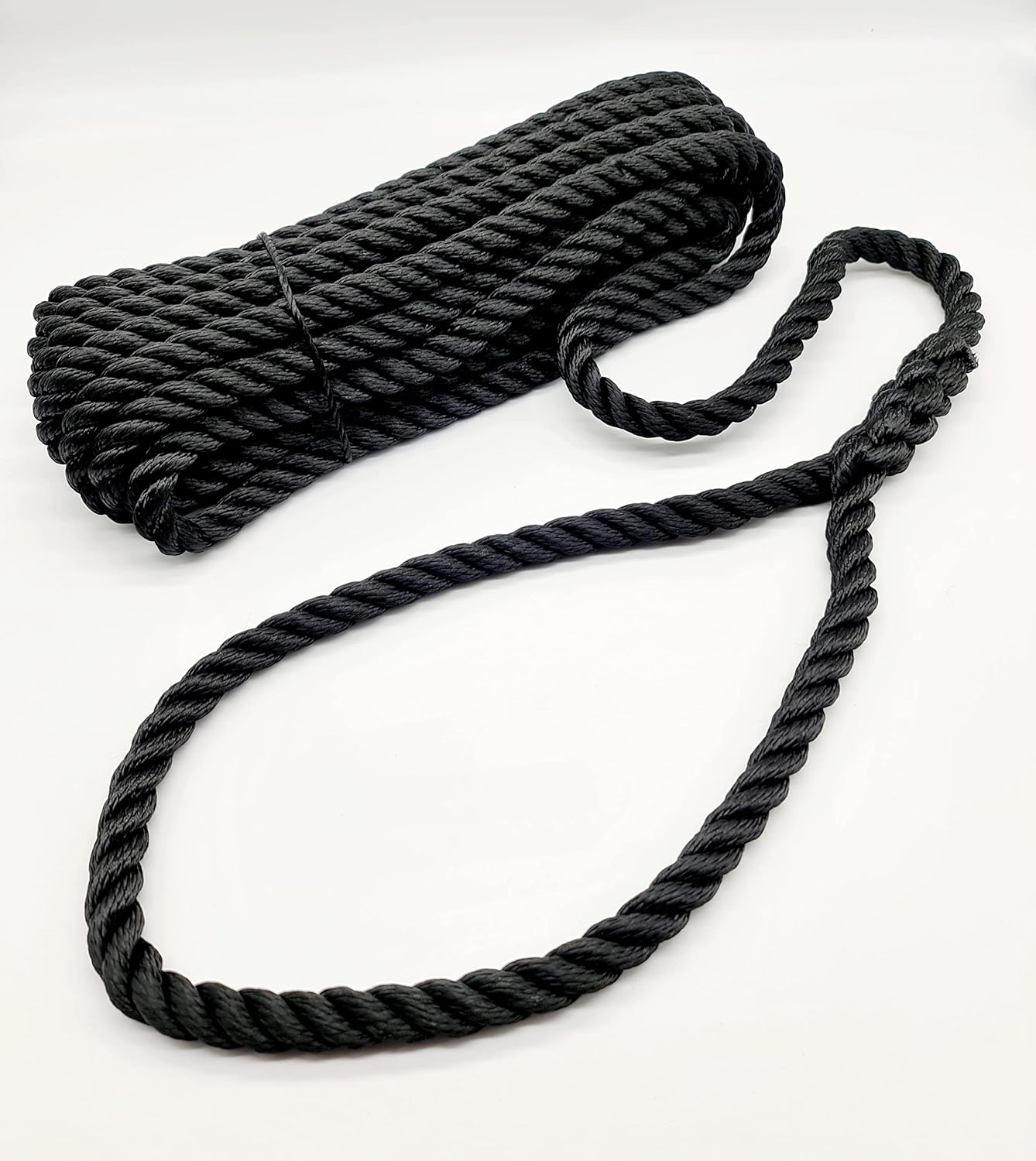 Rota Marine 14mm X 2 Floating Mooring Lines Rope Soft Eye Spliced 3 ...