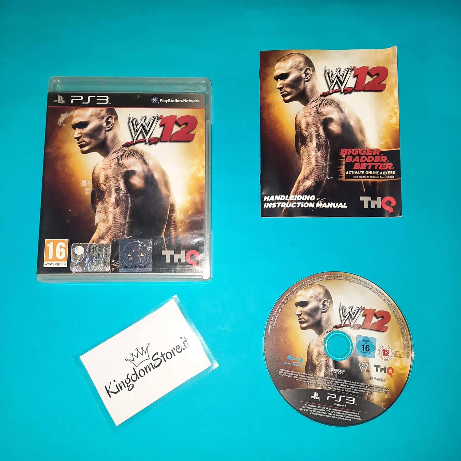 THQ WWE '12, PS3 - video games (PS3, PlayStation 3, Sports, T (Teen ...