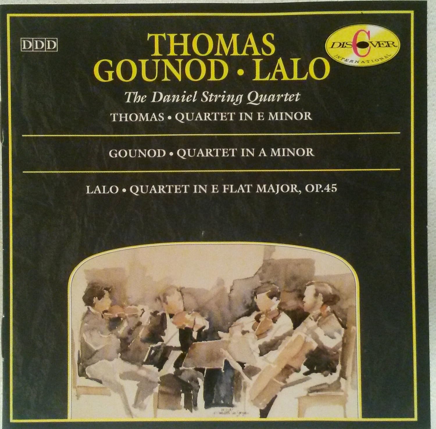 Streichquartette: Daniel String Quartet, Gounod,C., Lalo,E., Thomas,a ...
