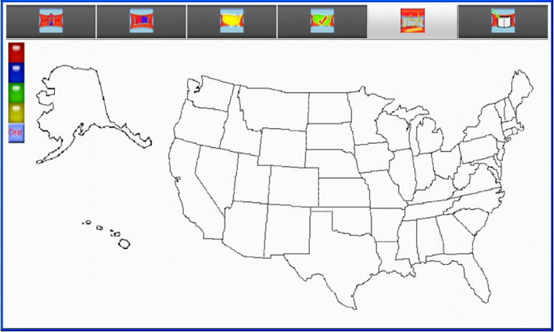 United States Map Test Printable Guess All States On United States Map