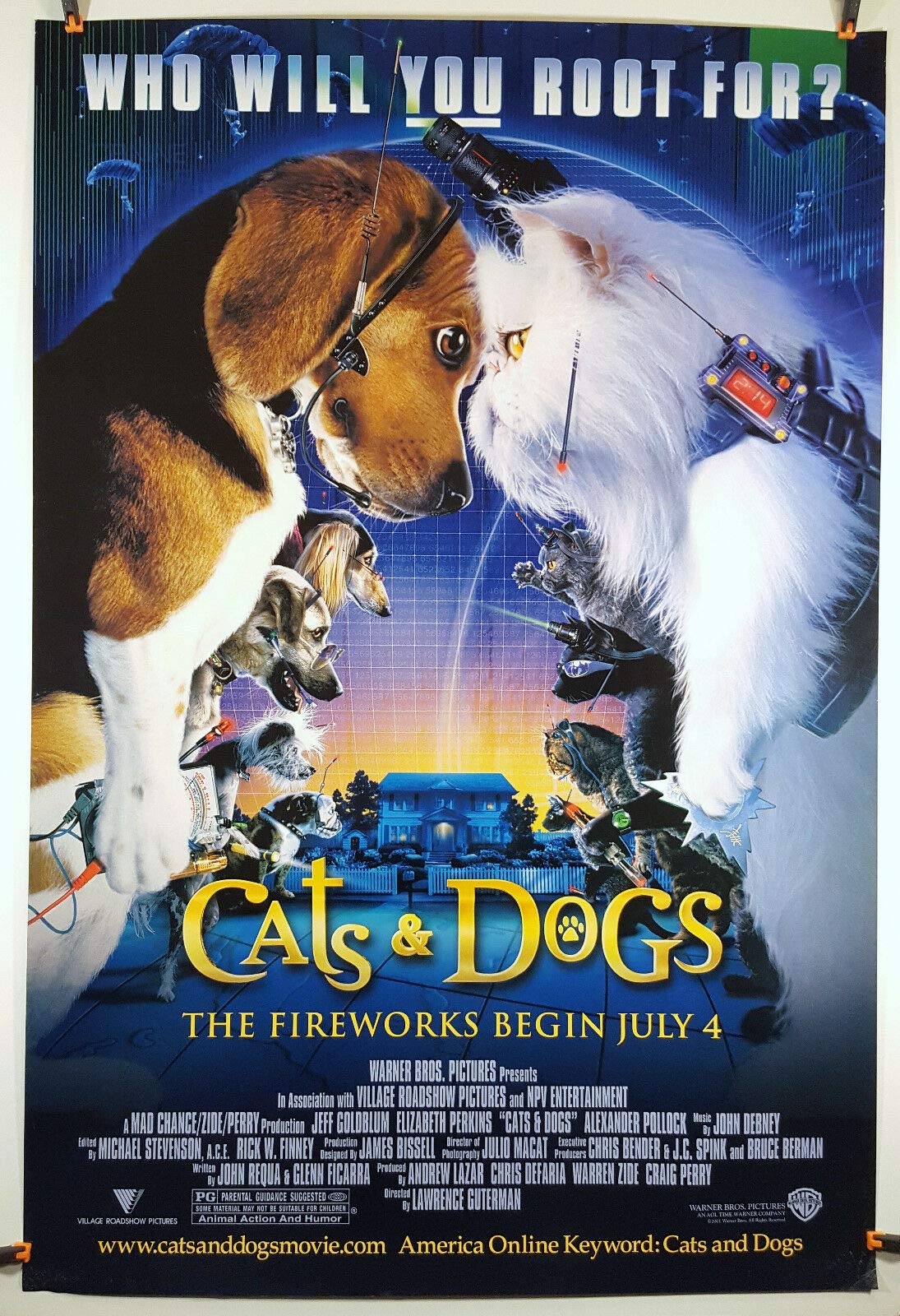 Cats And Dogs Movie 2001
