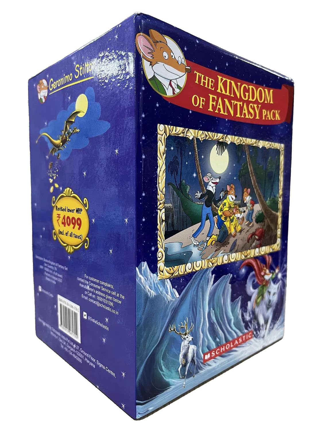 Amazon.com: Scholastic Geronimo Stilton: The Kingdom Of Fantasy (Pack ...