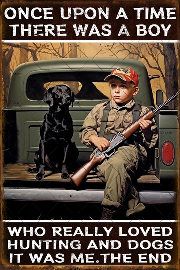 Amazon.com: Once Upon a Time There was a Boy Who Really Loved Hunting ...
