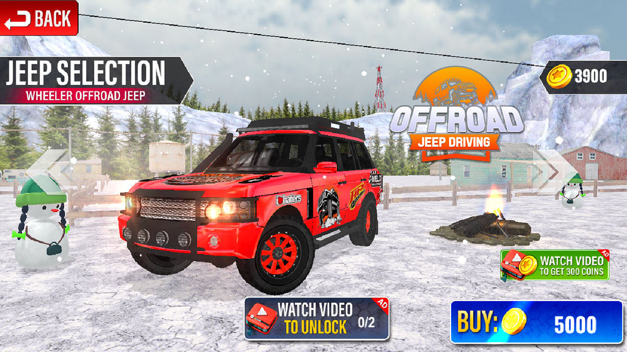 Off Road 4x4 Driving Simulator : Real Jeep Game 3D - Offroad Car ...
