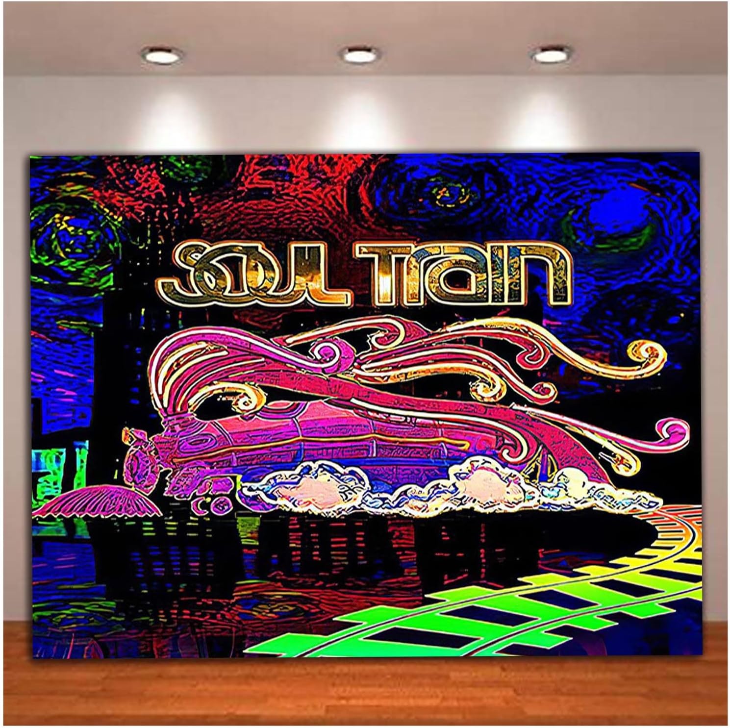 Amazon.com : 90's Disco Photography Backdrop 70's and 80's Disco ...