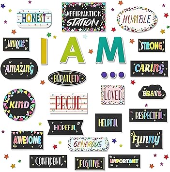 Amazon.com: Affirmation Station Classroom Decor Themes Sets ...
