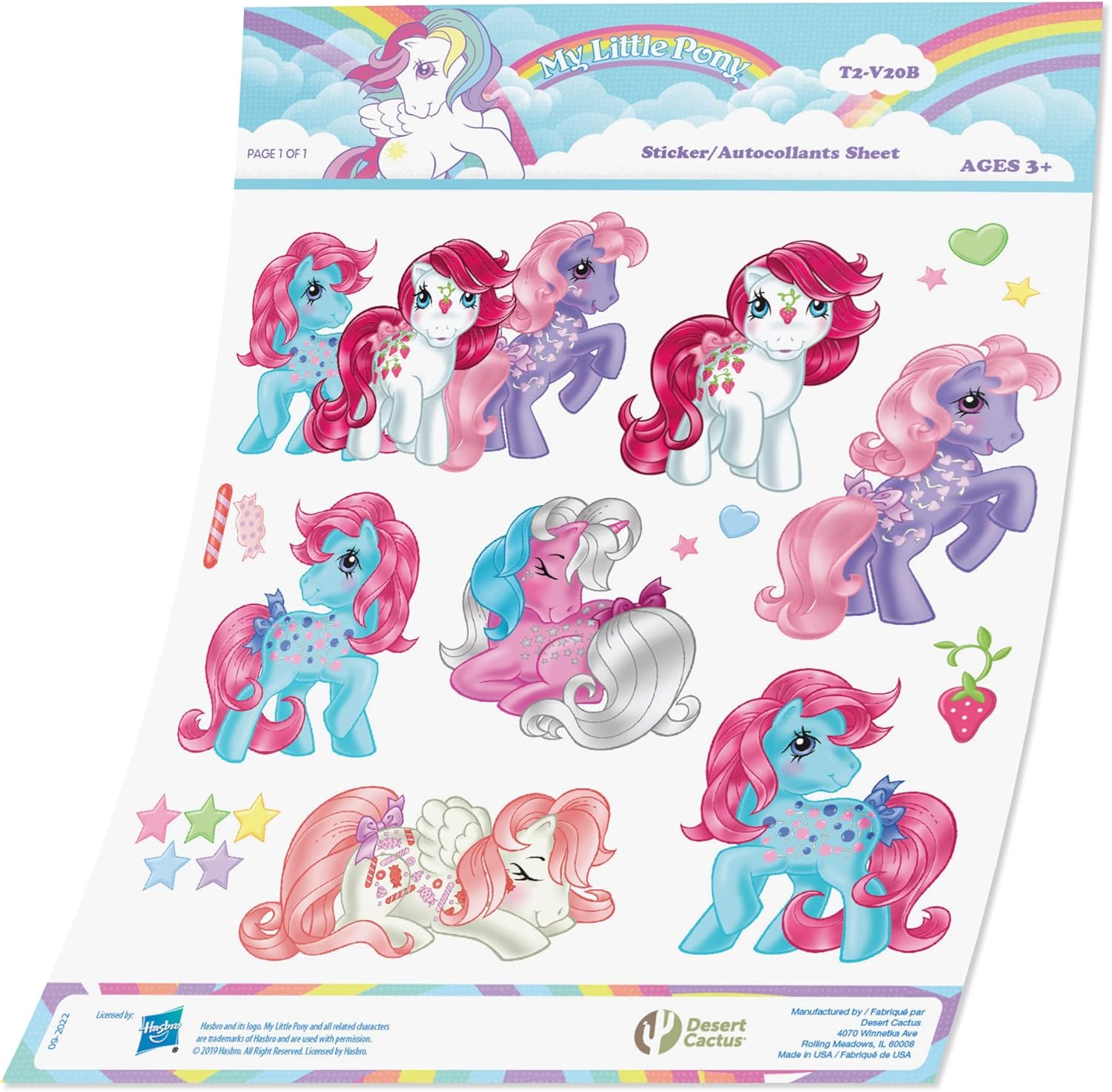 Amazon.com: My Little Pony Stickers - 15 Stickers Vinyl Decal Laptop ...